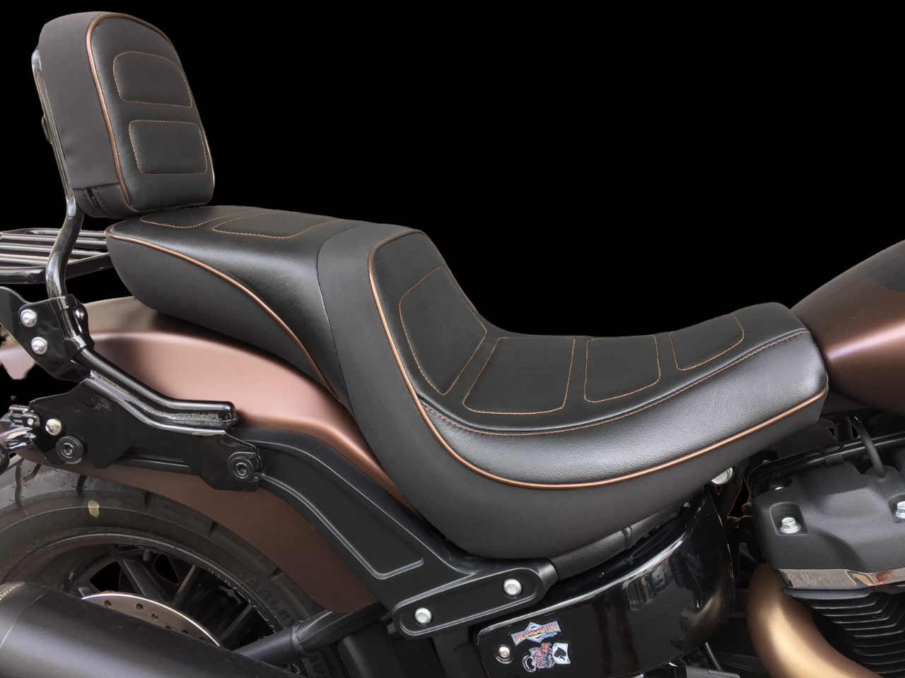 selle secondaire fat bob